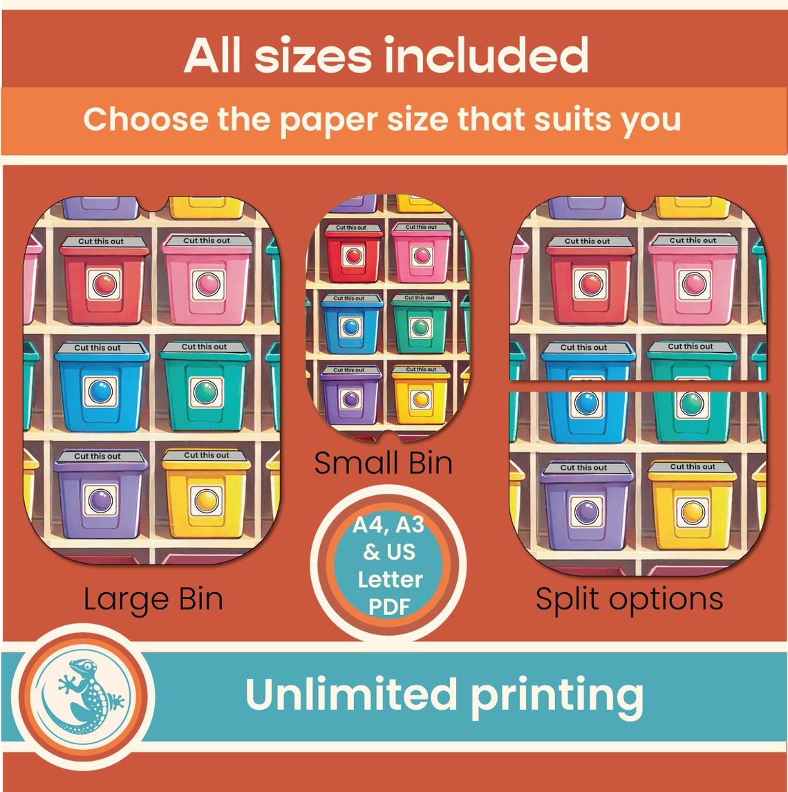 Slot the Balls Into the Colourful Storage Boxes: Flisat Insert, Sorting ...