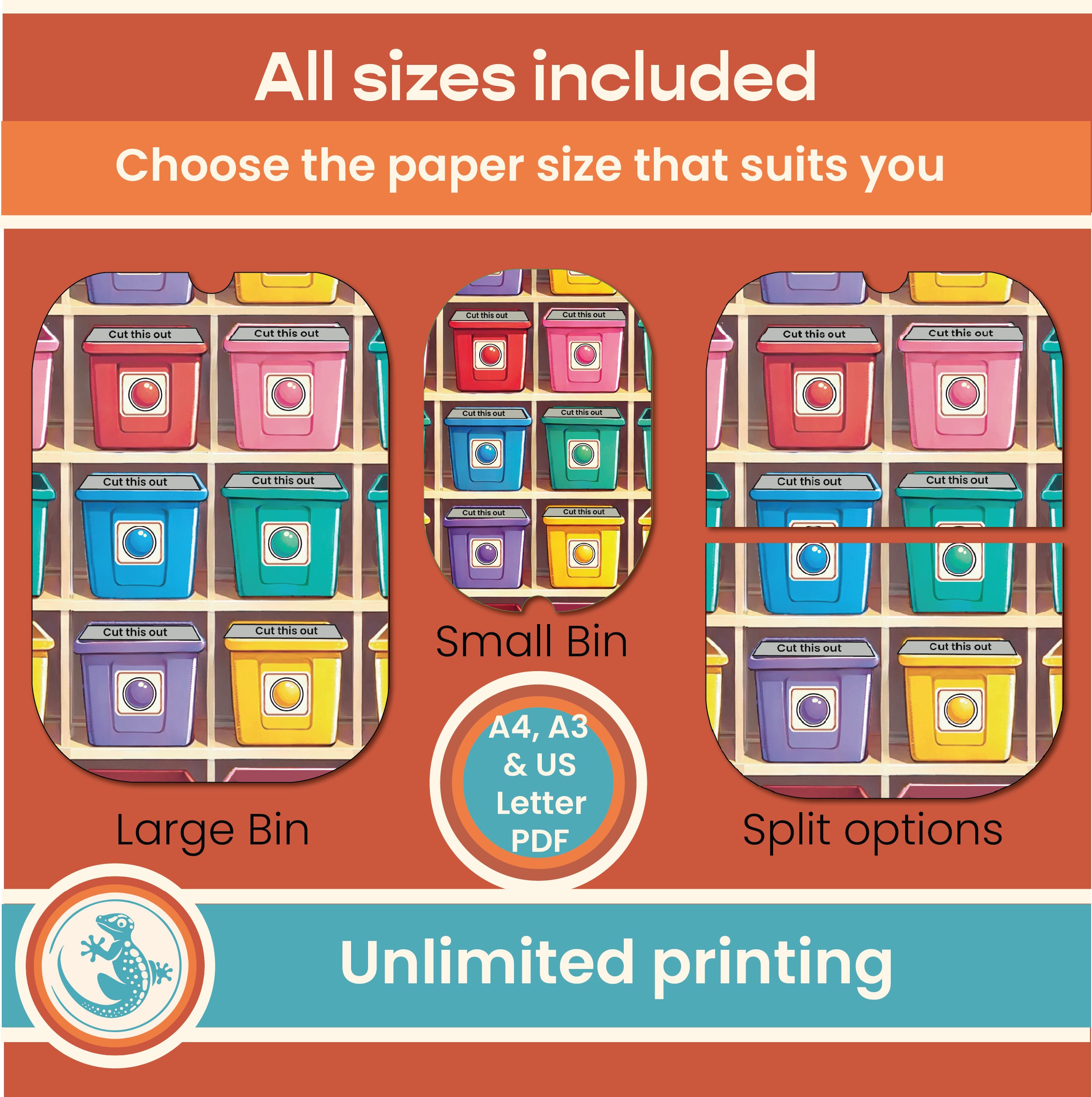Slot the Balls Into the Colourful Storage Boxes: Flisat Insert, Sorting ...