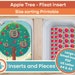 Flisat Insert Sort Apples by Size, Matching Activity, Printable ...