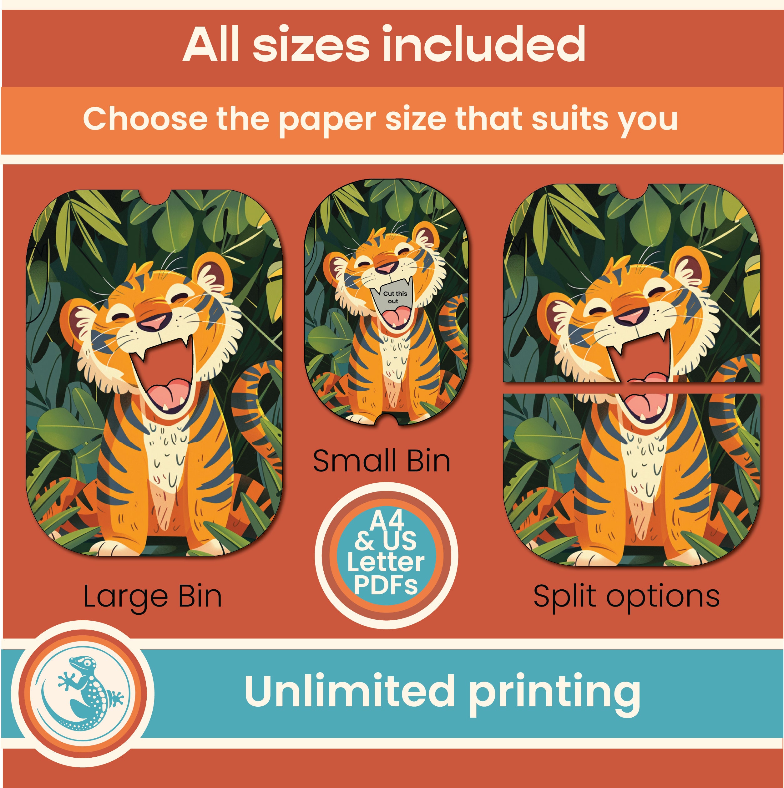 Feed the Tiger Flisat Insert, Counting to 20 Activity, Printable ...