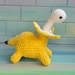 No Sew Bananasaurus Crochet Pattern, Dinosaur Amigurumi Crochet ...