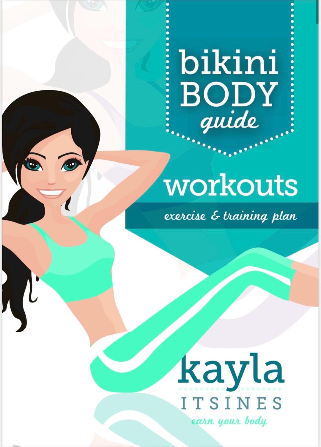 Kayla Itsines Bikini Body Guide, BBG, 12 Week Workout Plan , at Home ...