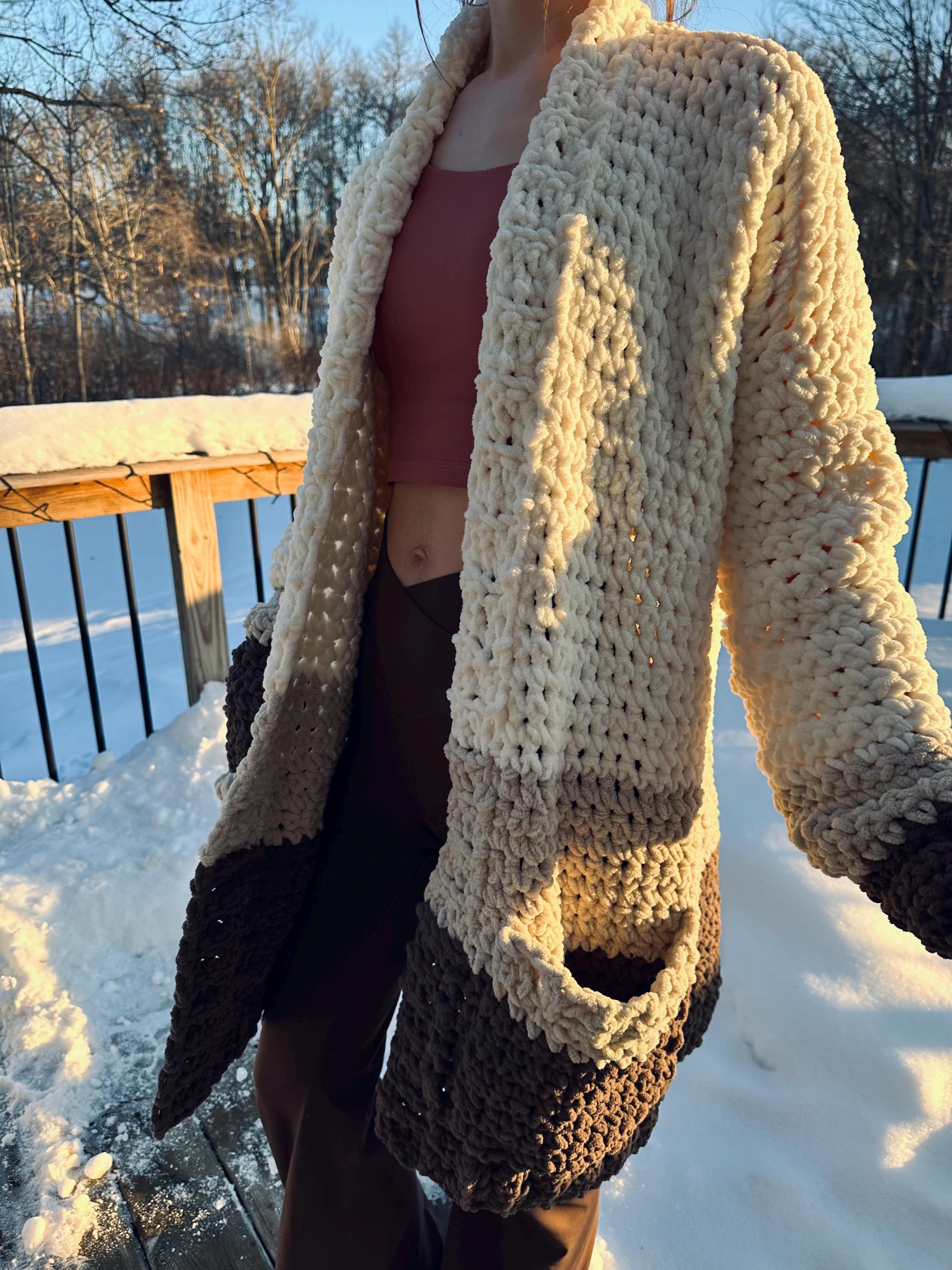 Comfy Cardigan Crochet Pattern ** DIGITAL PRODUCT ONLY** - Etsy