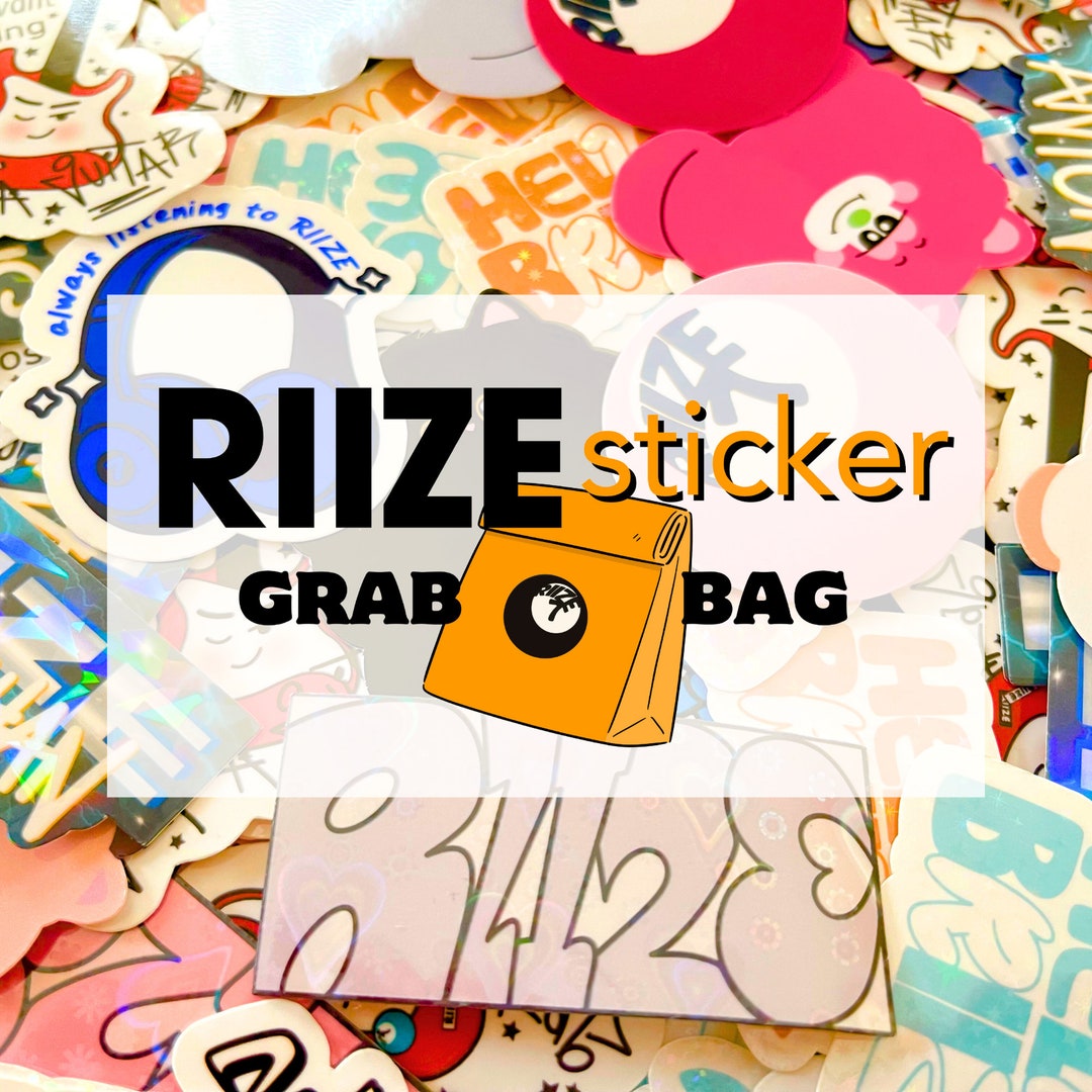 RIIZE Sticker Pack RIIZE K Pop Sticker Grab Bag RIIZE Random Sticker ...