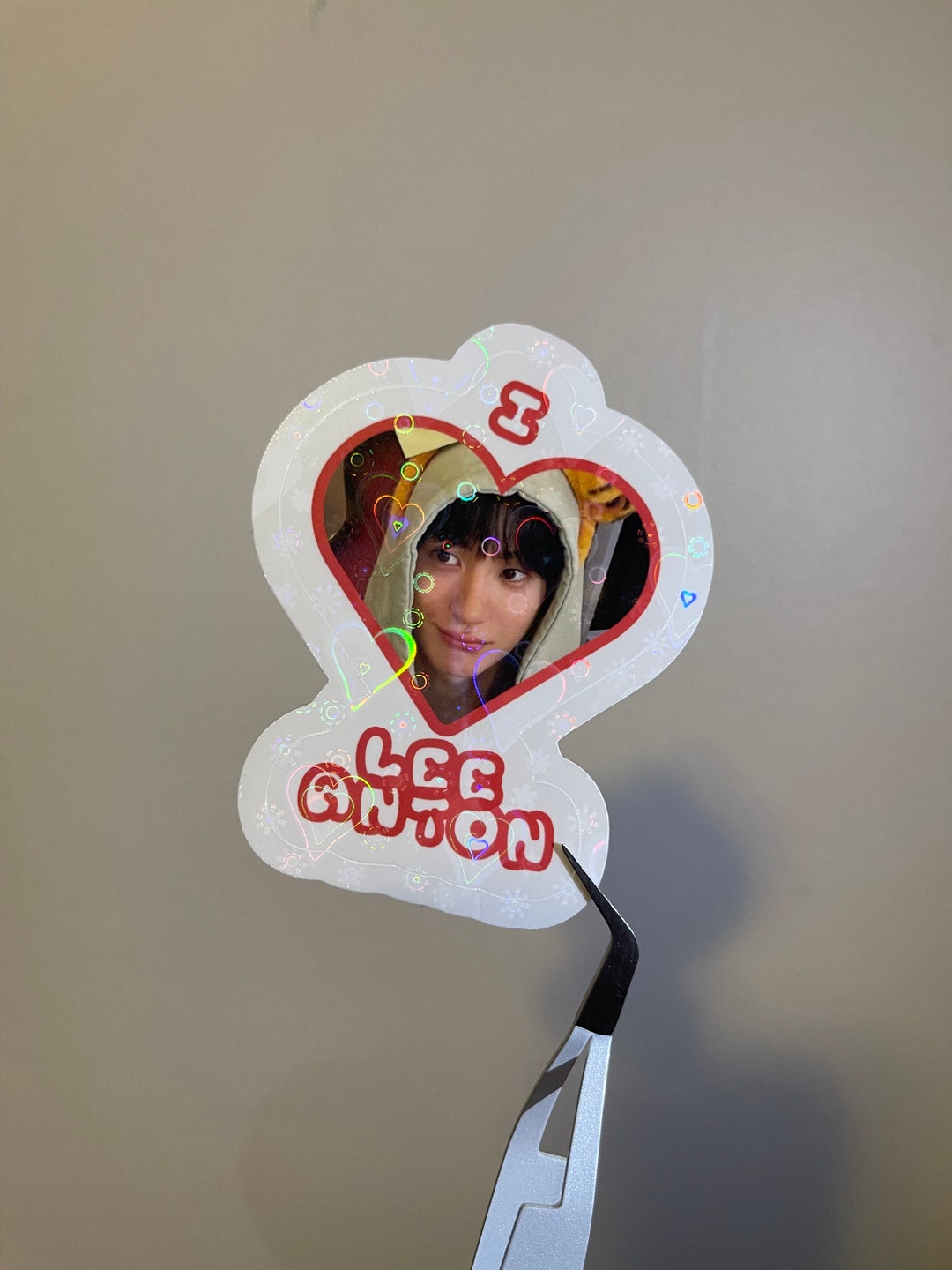 RIIZE Holographic I Heart Stickers - Etsy