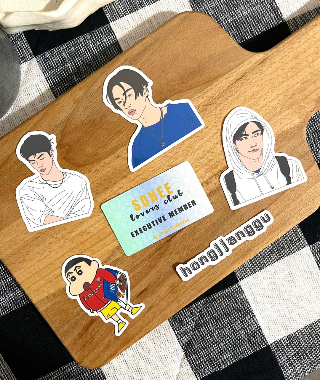 RIIZE Seunghan Waterproof Laminated Vinyl Sticker Set - Etsy