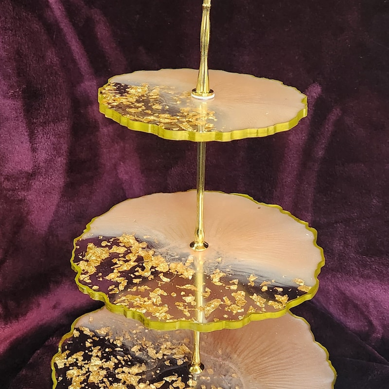 3 Tier Cake Stand - Etsy