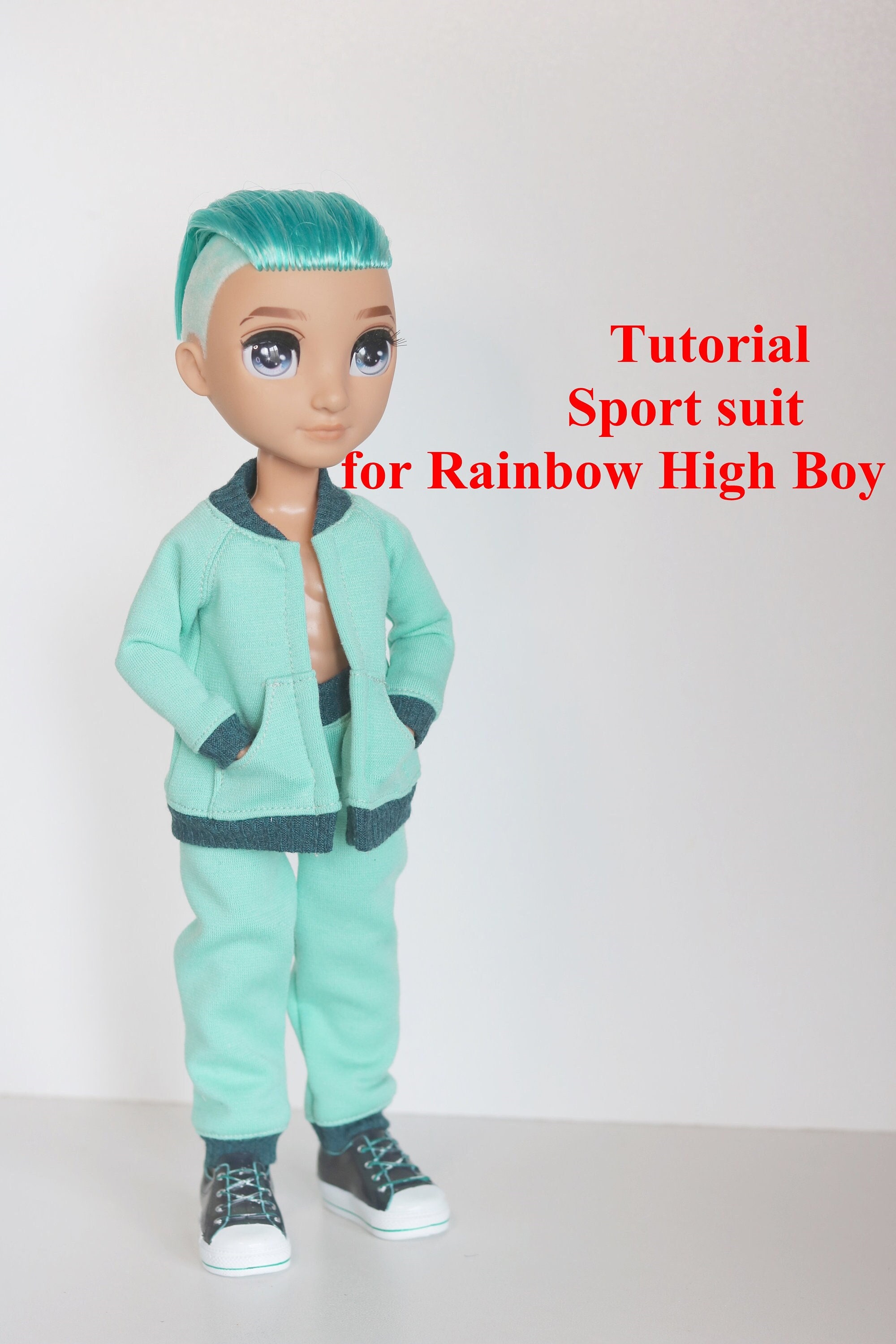 Tutorial and Pattern Sport Suit for Rainbow High Boy Dolls - Etsy