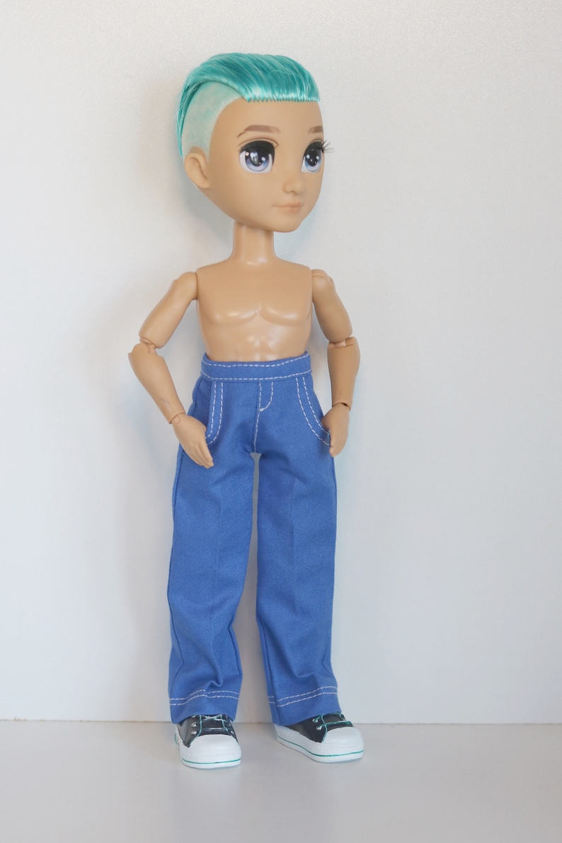 Tutorial for Rainbow High Boy Doll Pants With Pockets - Etsy
