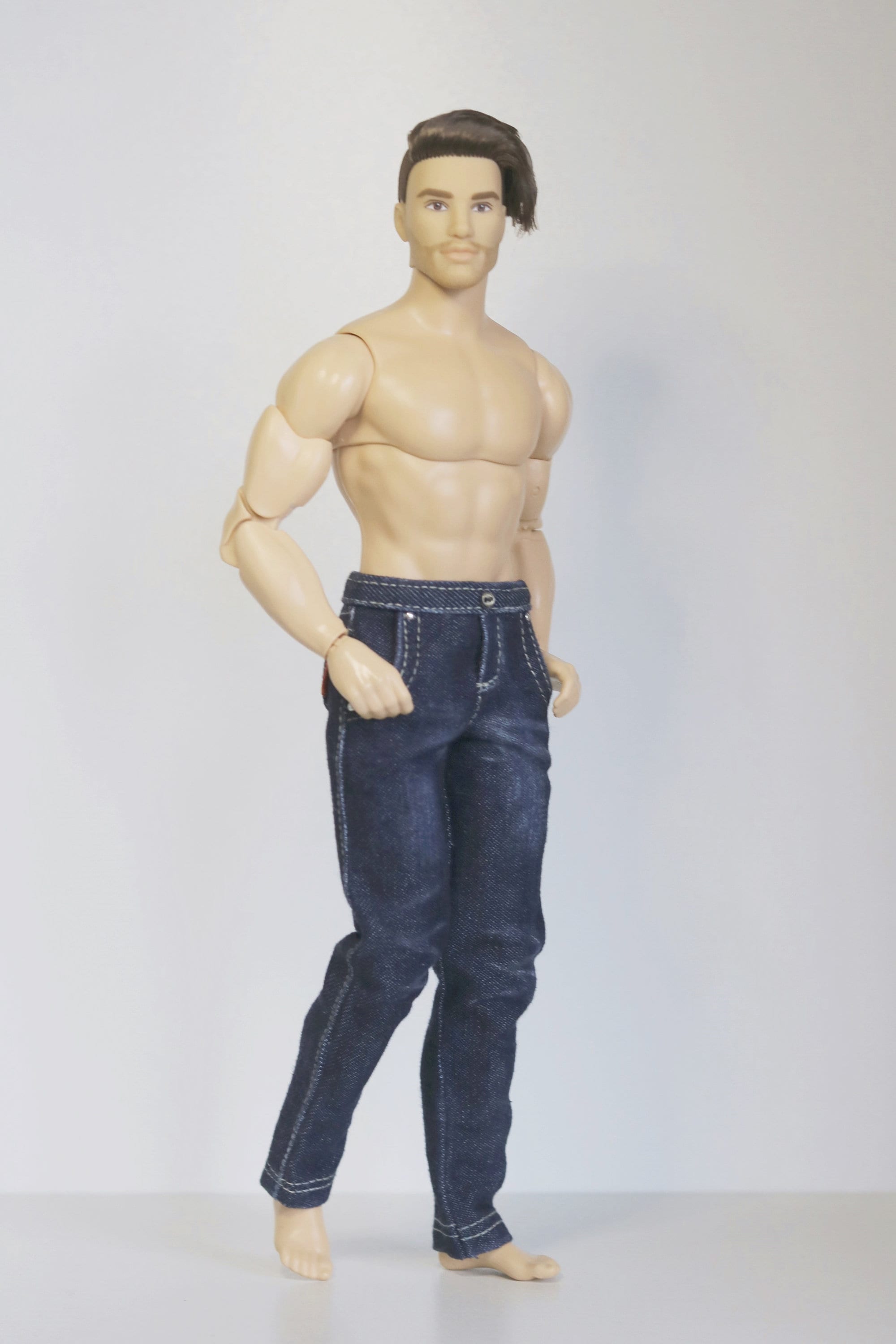 PDF Tutorial Jeans Kеn for MUSCULAR Doll - Etsy