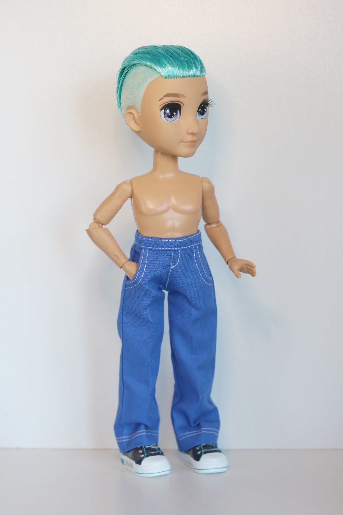 Tutorial for Rainbow High Boy Doll Pants With Pockets - Etsy