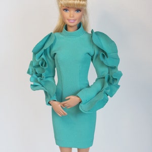 Tutorial for Popular Plastic Doll 12in Outfit DIY Dress for Dolls - Etsy