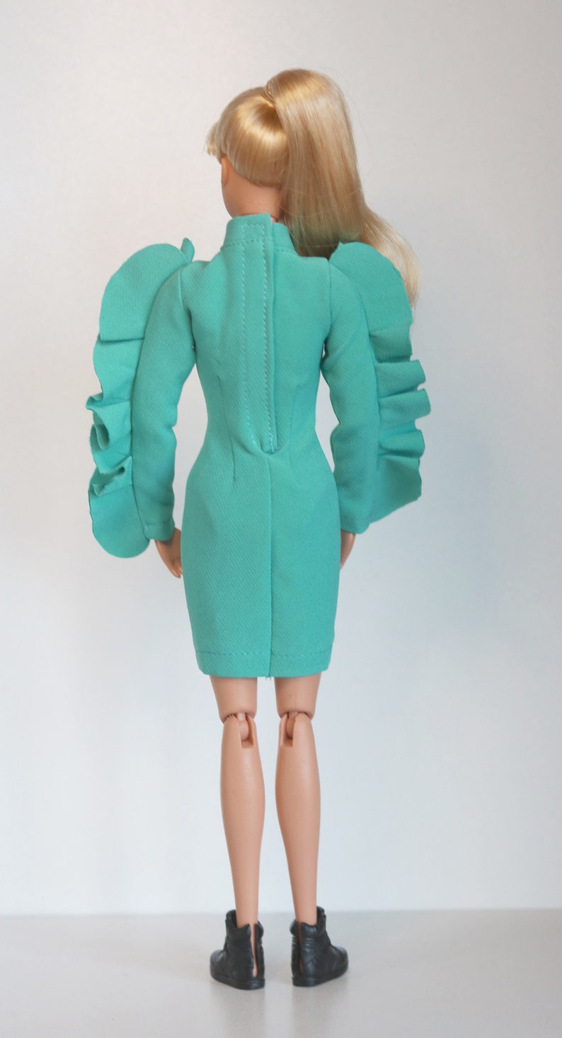 Tutorial for Popular Plastic Doll 12in Outfit DIY Dress for Dolls - Etsy