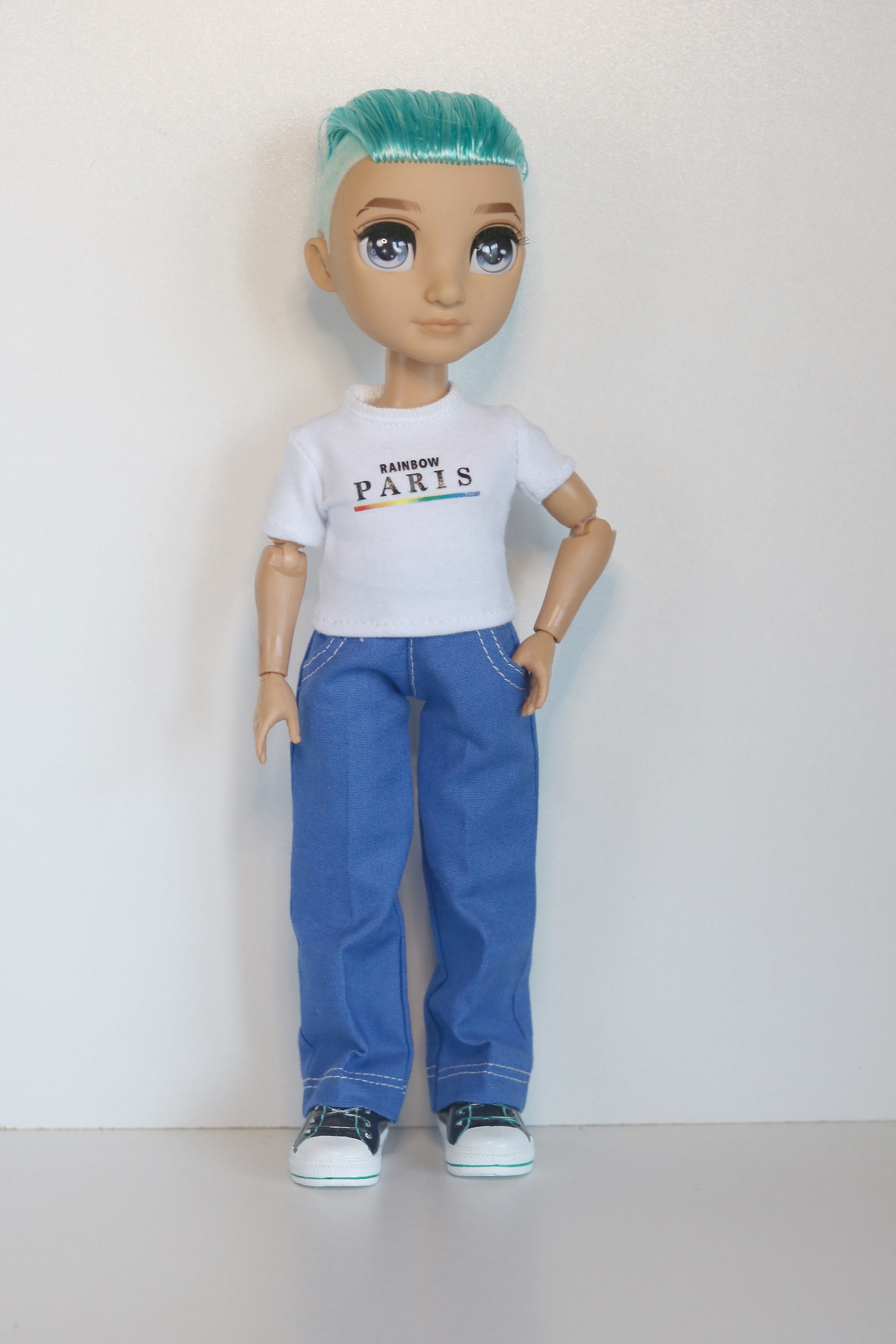 Tutorial for Rainbow High Boy Doll Pants With Pockets - Etsy