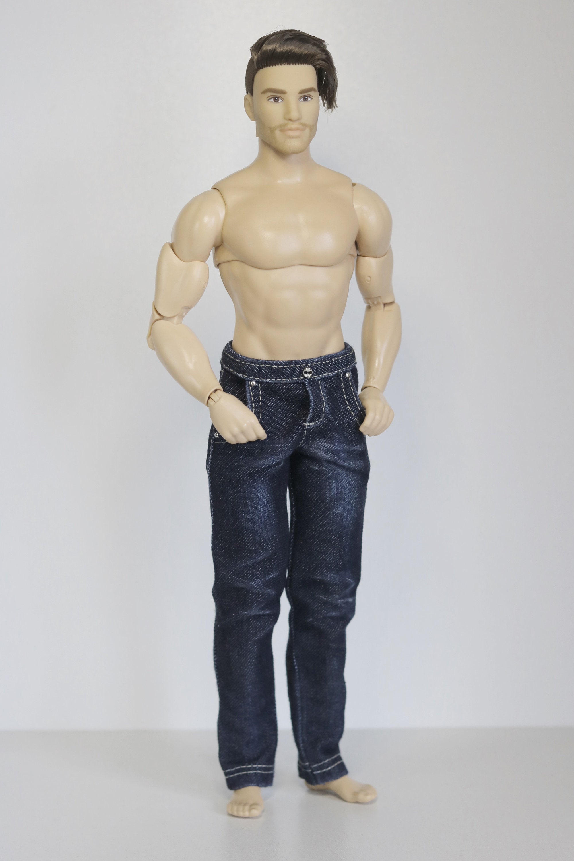 PDF Tutorial Jeans Kеn for MUSCULAR Doll - Etsy