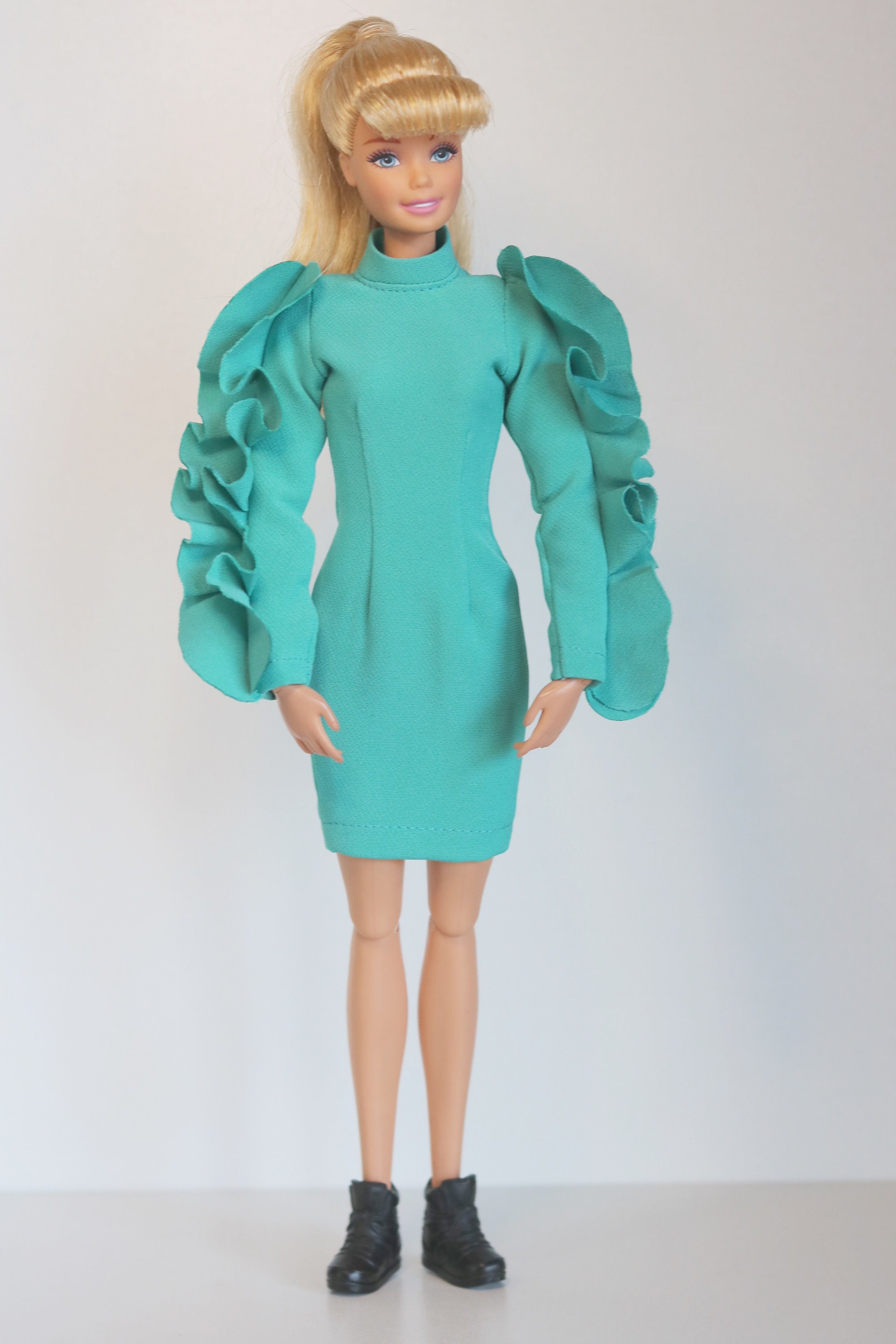 Tutorial for Popular Plastic Doll 12in Outfit DIY Dress for Dolls - Etsy