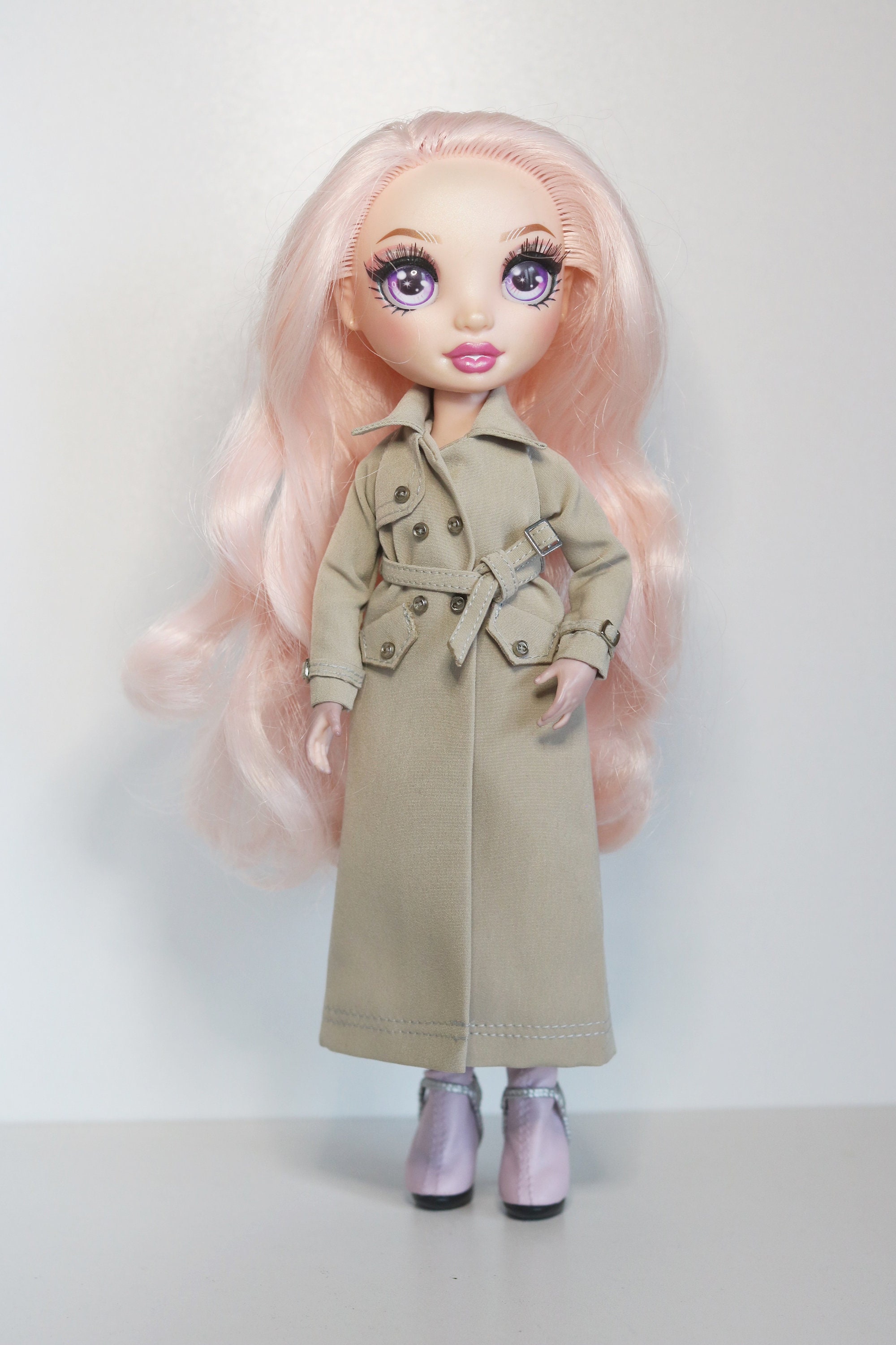 Tutorial Trench Coat for Rainbow High - Etsy