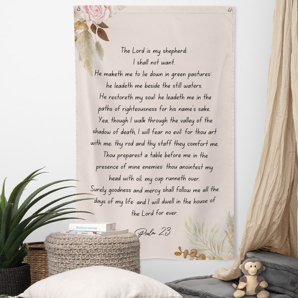 Christian Tapestry - Etsy