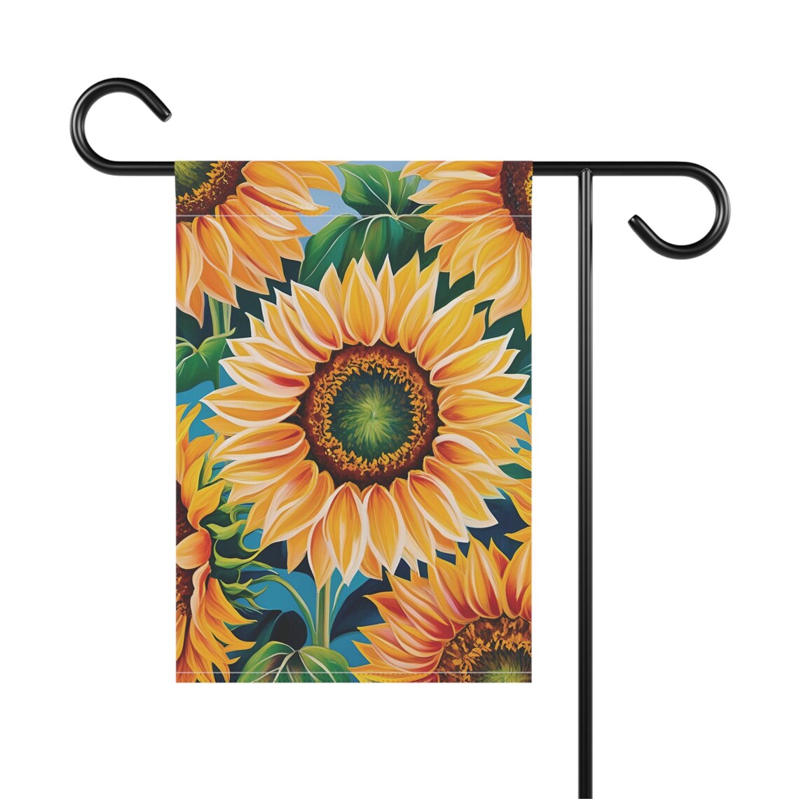 Sunflower Flag, Summer Flag, Sunflower Garden Decor, Summer Outdoor ...