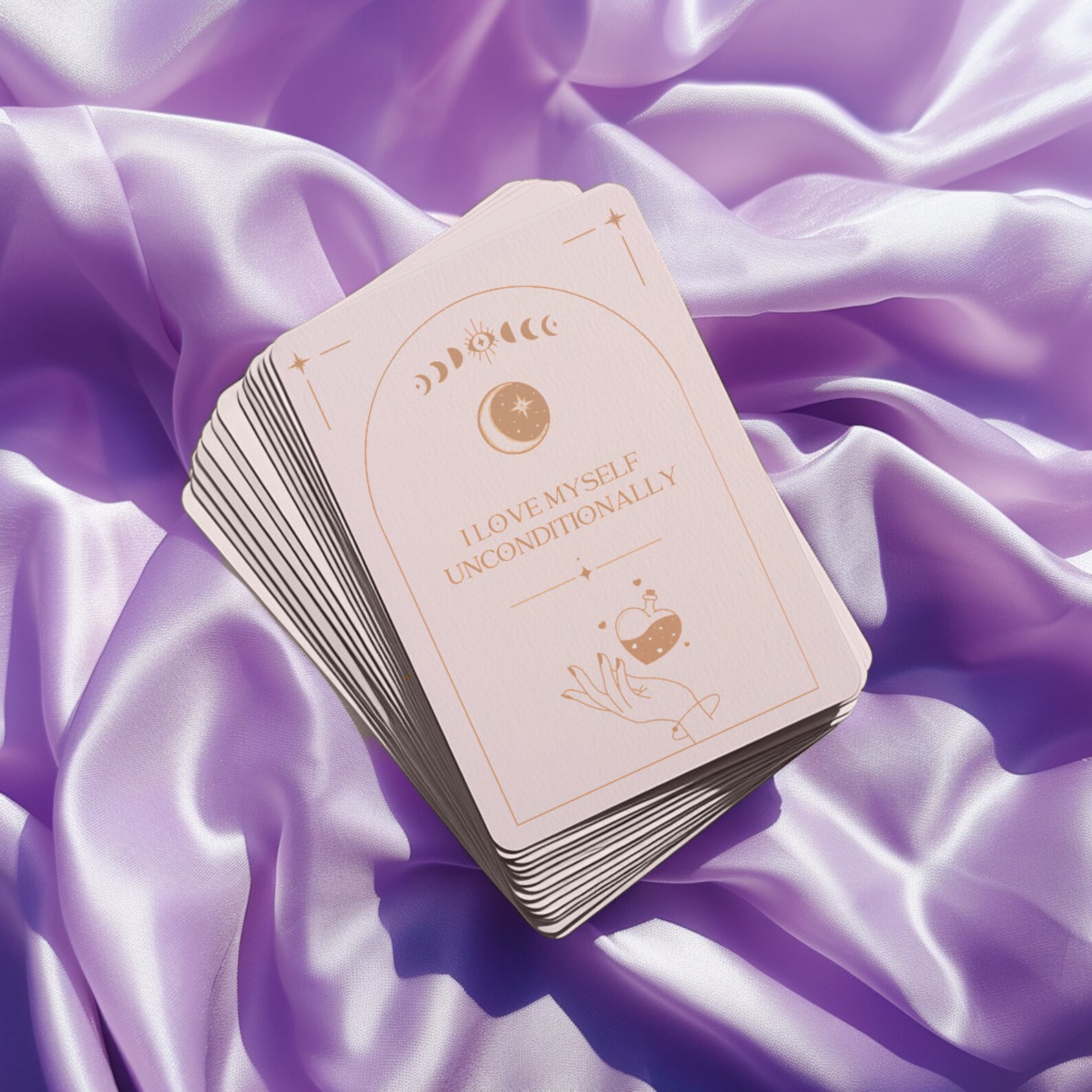 30 Self-love Affirmation Cards Printable, Manifestation Deck, Self ...