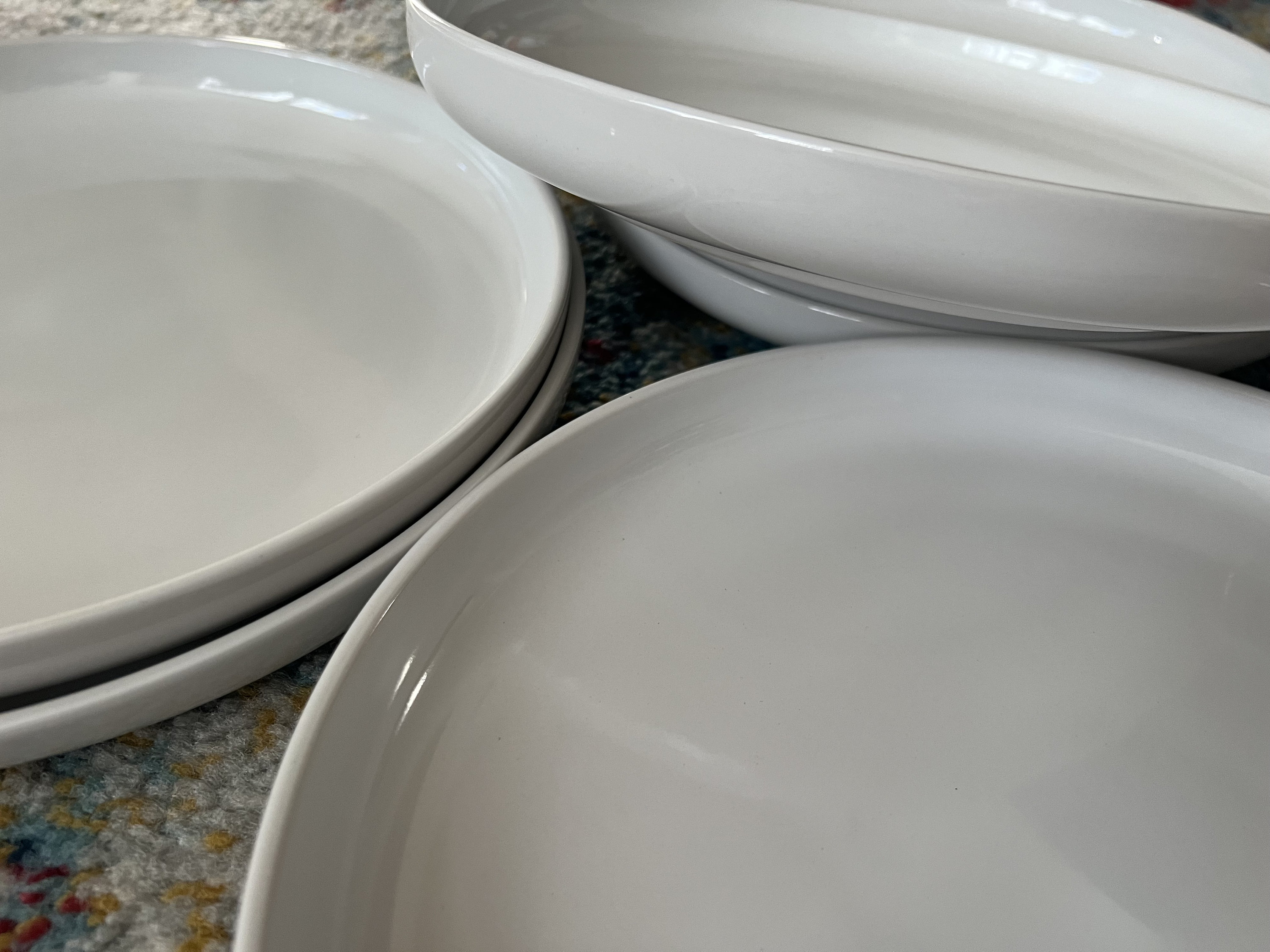 Modern Stoneware Dinner Plates / Set of 6/ 10.5 ''/ Stoneware/ Kitchen ...