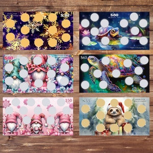 A6 Money Saving Scratcher - Etsy