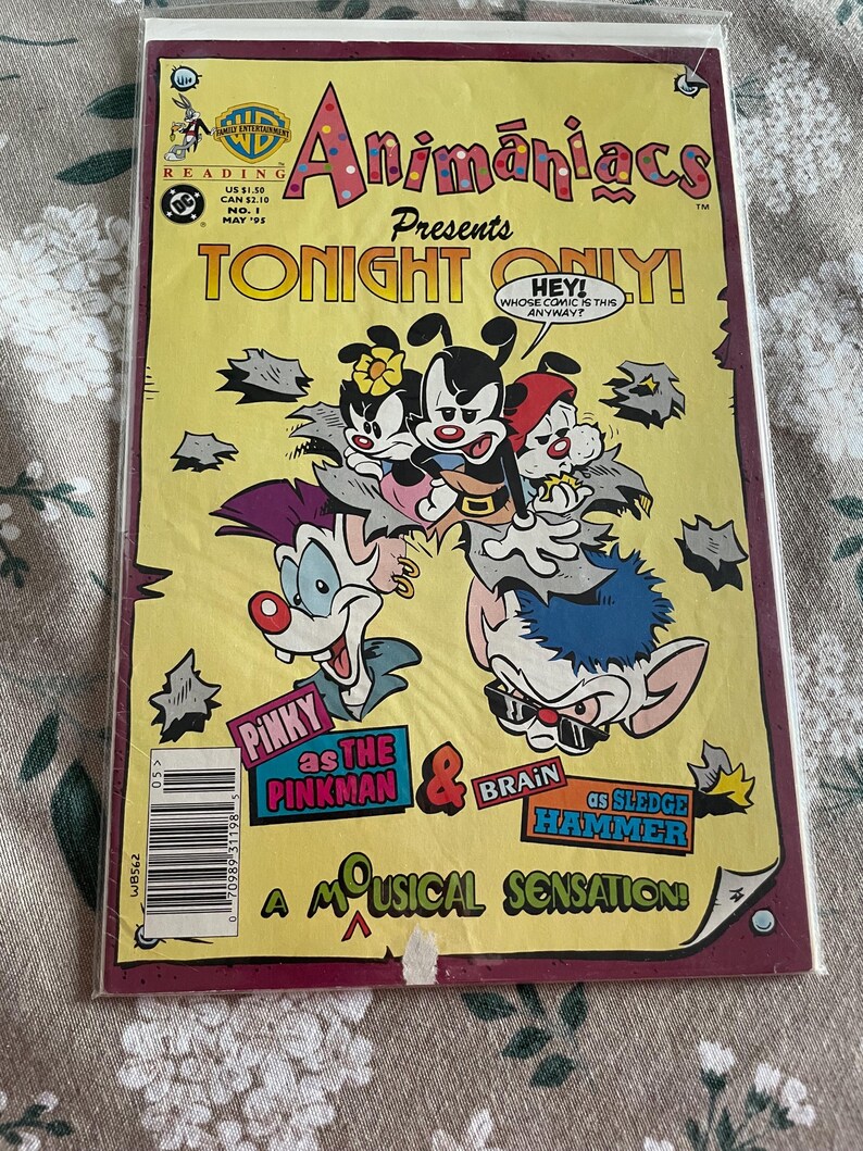 Vintage Comic Book Animaniacs - Etsy