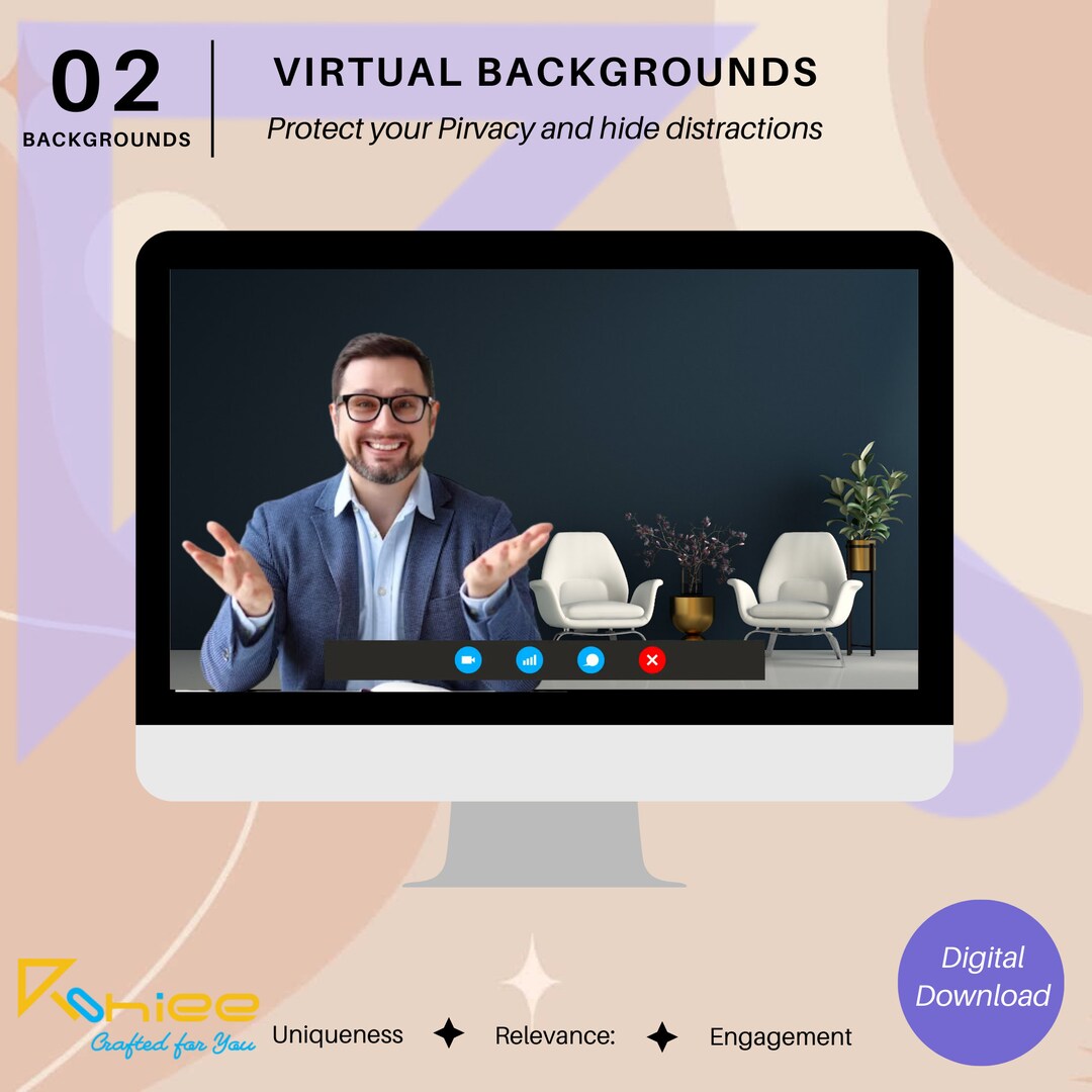 Digital, Virtual Backgrounds, Zoom, Presentation, Slides, Video Call ...