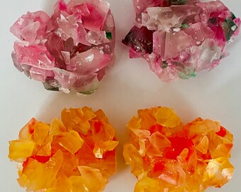 Edible Gems Crystal Clusters Luxury Box, Wagashi, Kohakutou Crystal ...