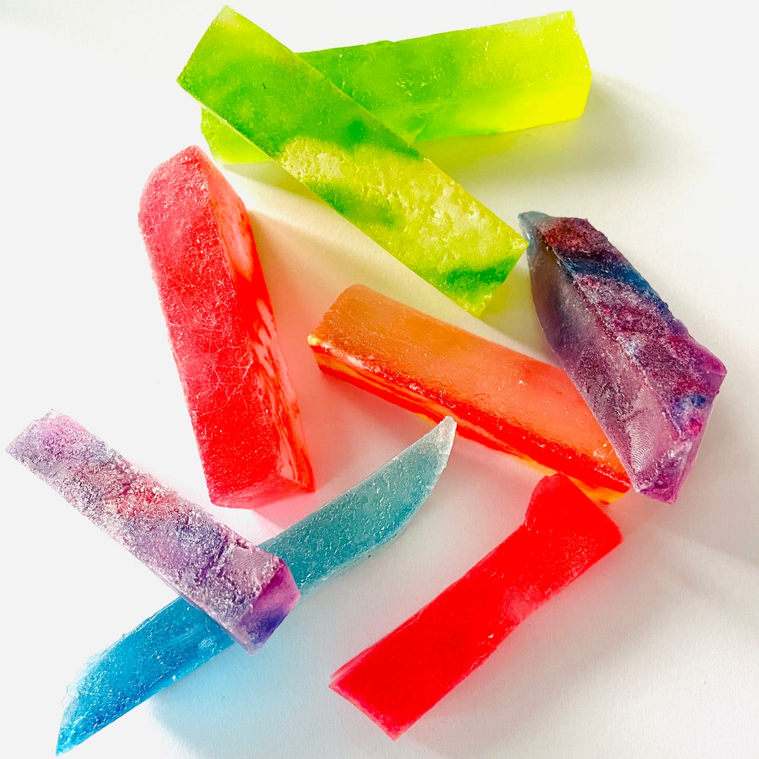 Kohakutou Crystal Candy, Gem Wands, Edible Crystals, ASMR Tiktok, Vegan ...