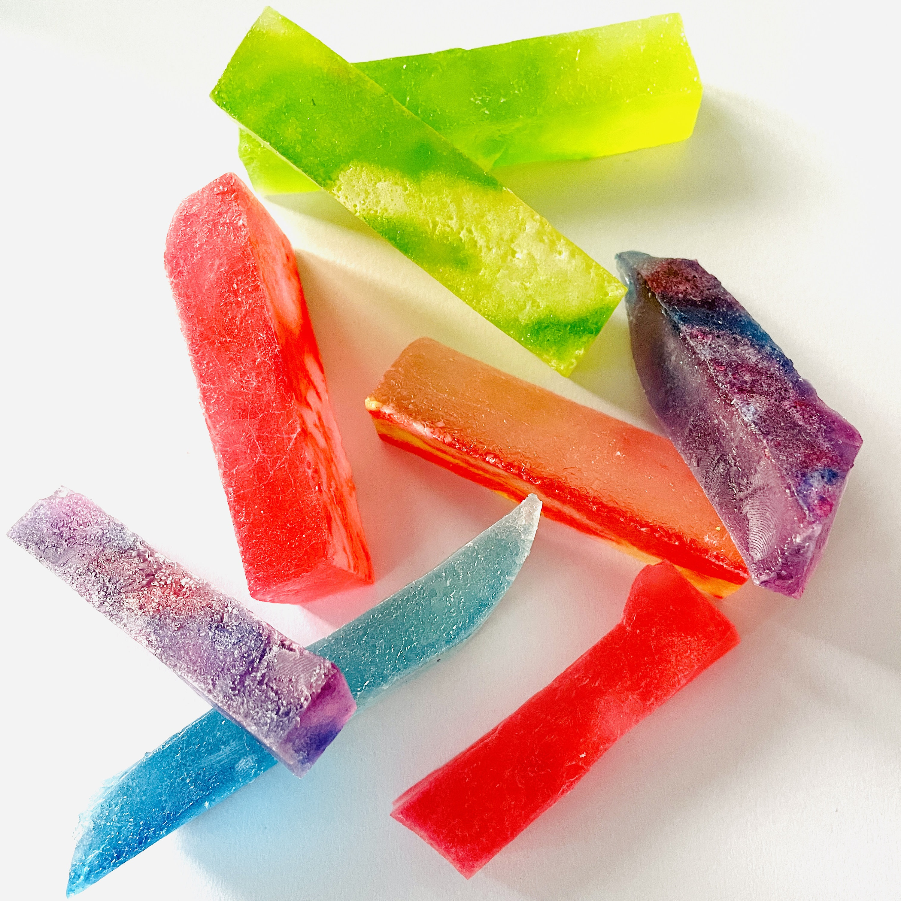 Kohakutou Crystal Candy, Gem Wands, Edible Crystals, ASMR Tiktok, Vegan ...