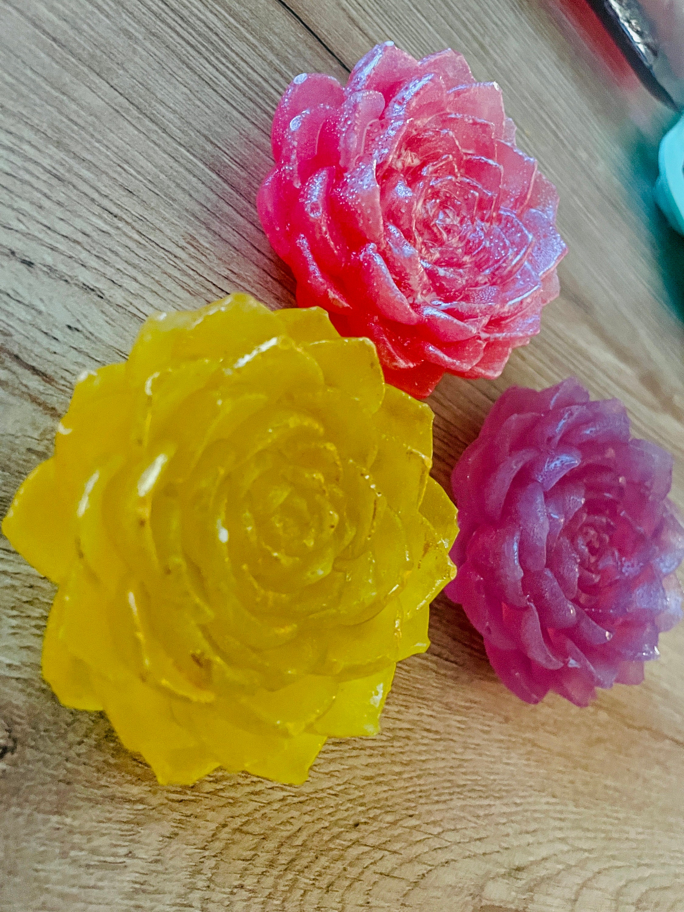 Succulent Flower Edible Crystal Candy, Kohakutou, Edible Gems, Tiktok ...