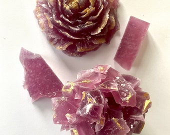 Edible Gems Crystal Clusters Luxury Box, Wagashi, Kohakutou Crystal ...