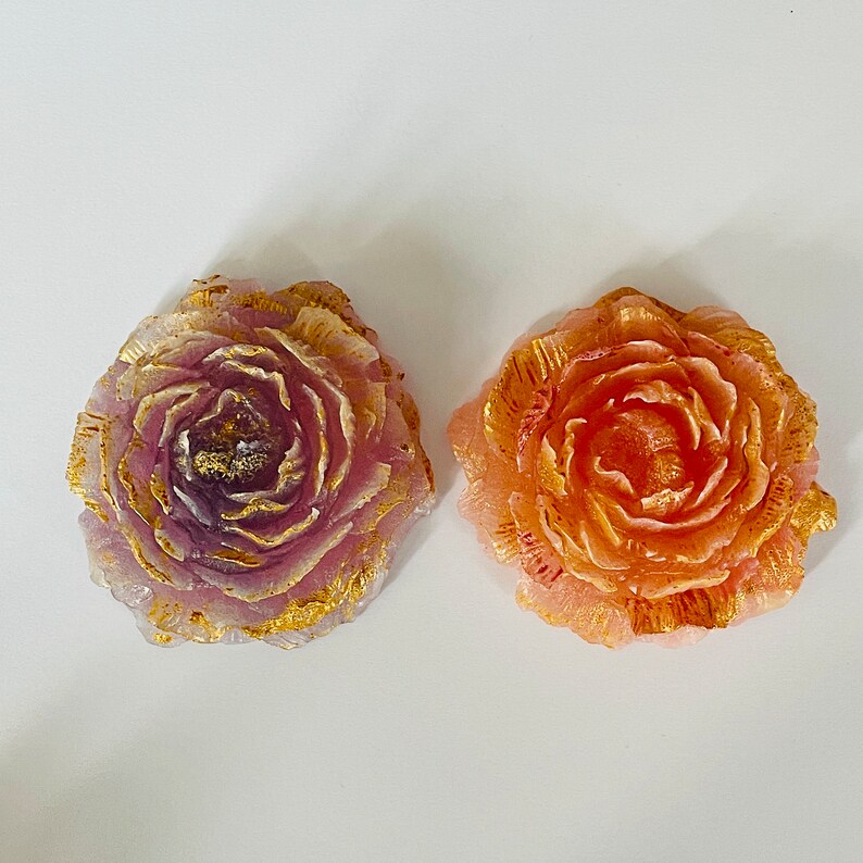 Peony Flower Edible Crystal Candy Kohakutou Edible Gems - Etsy Canada