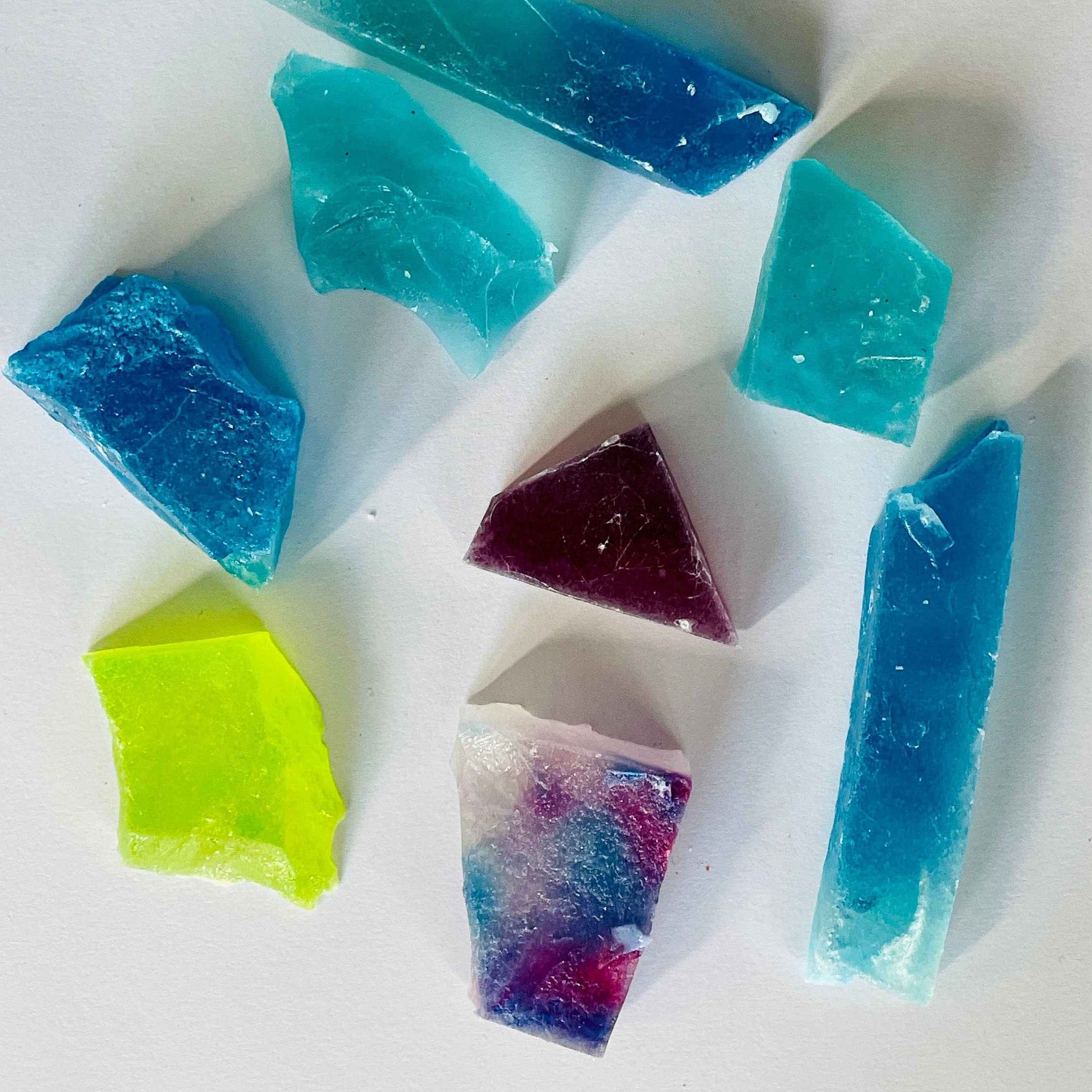 Luxury Edible Gems Sampler Box, Kohakutou Crystal Candy, Edible ...
