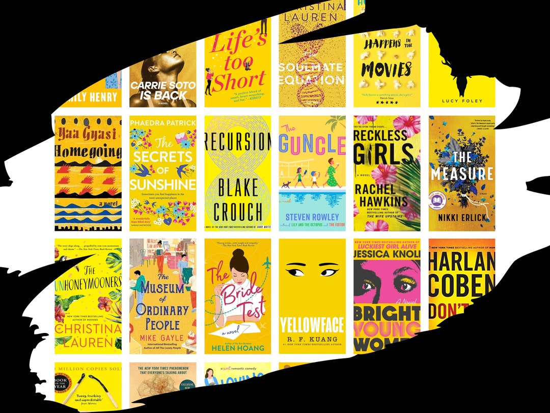 Book Cover Poster Printable Wall Art Printable Book Cover Art - Etsy