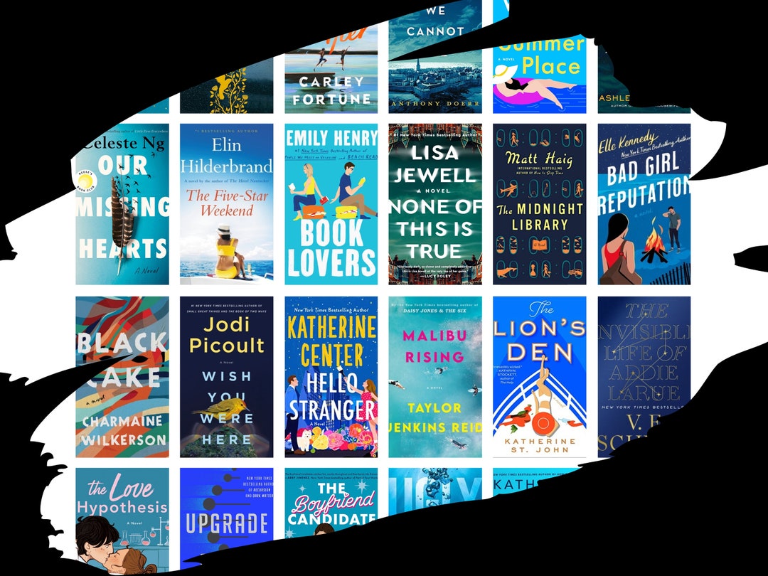 Book Cover Poster Printable Wall Art Printable Book Cover Art - Etsy