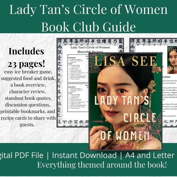 Book Club Guide Etsy