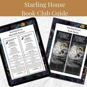 Book Club Guide Book Club Discussion Questions Starling House Book ...