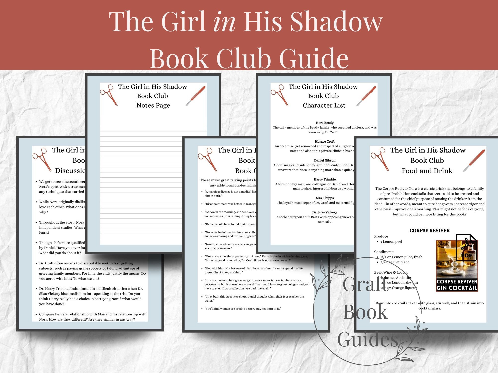 Book Club Guide Discussion Book Study Questions the Girl in His Shadow ...