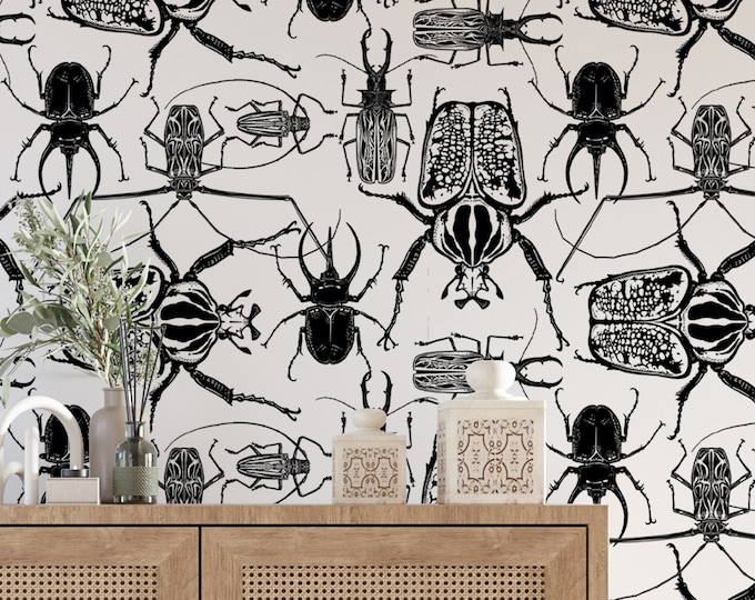 Insects Wallpaper - Bugging Out by Peacoquettedesigns - Entomology ...
