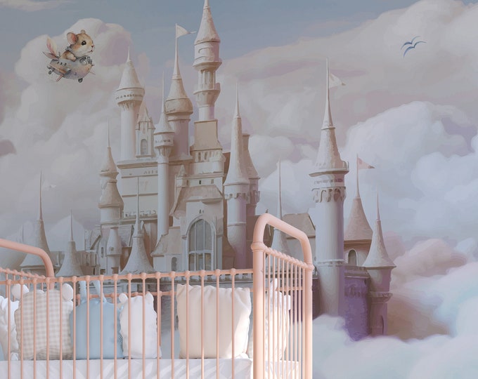 Dreamy Princess Fort: Fairy-tale Inspired Wallpaper Murals for Children ...