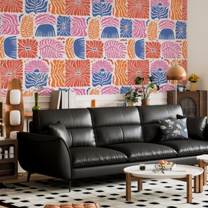 Fun Wallpaper, Preppy Mural Peel and Stick, Removable Wallpaper Home ...