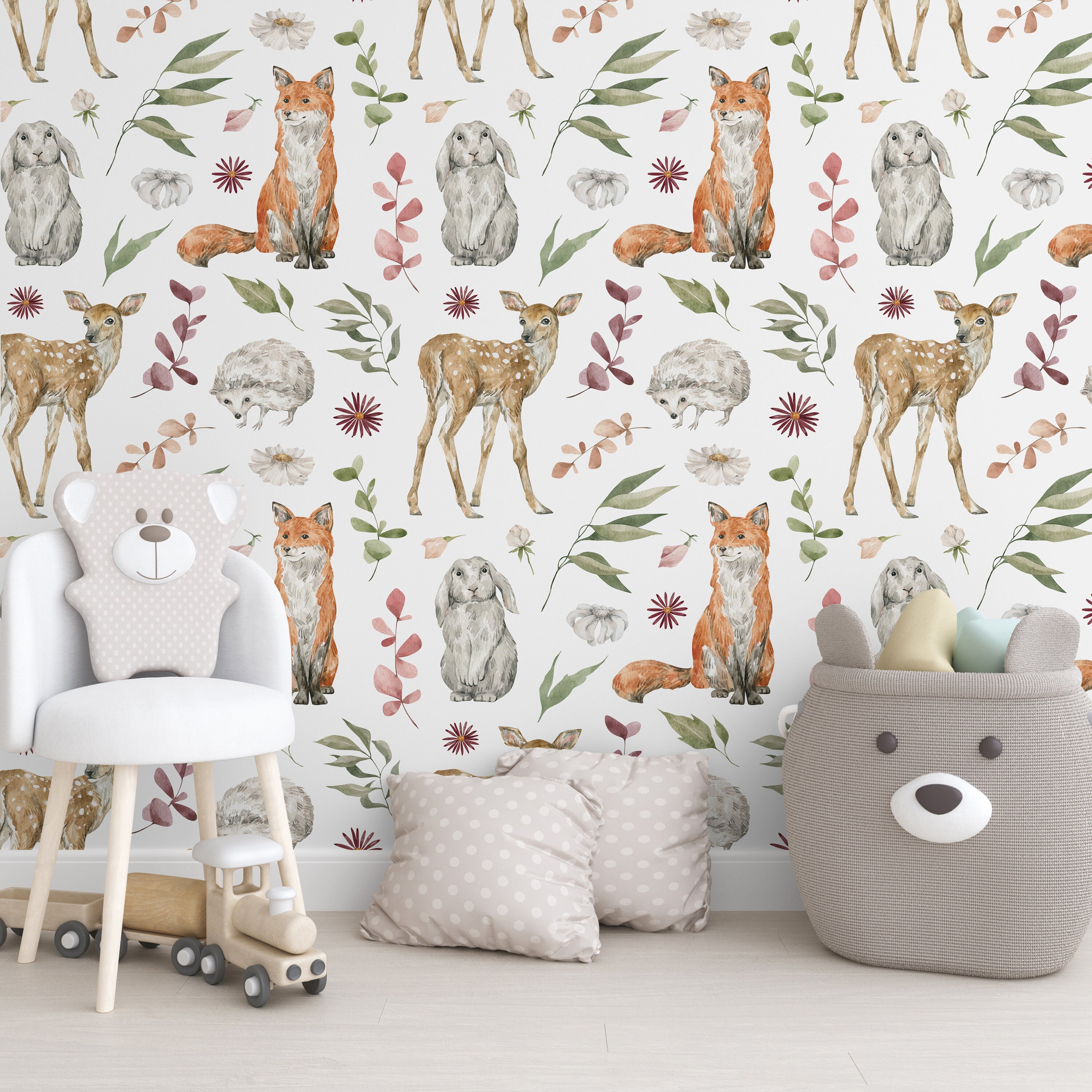 Animal Peel And Stick Wallpaper