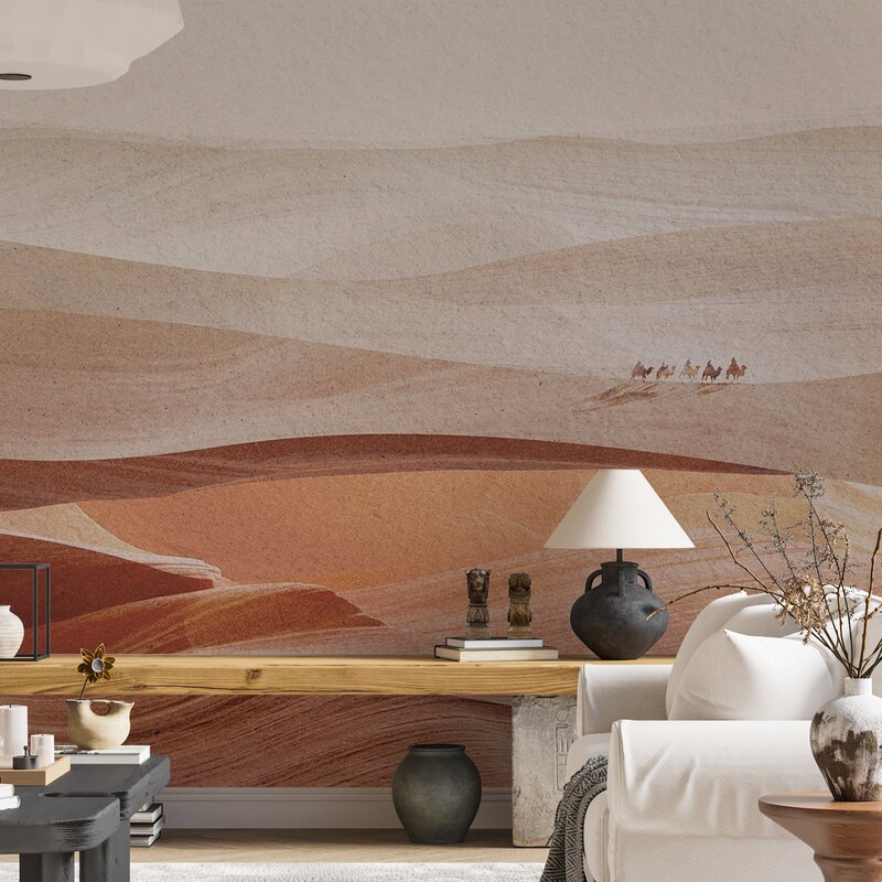 Desert Wall Mural - Etsy