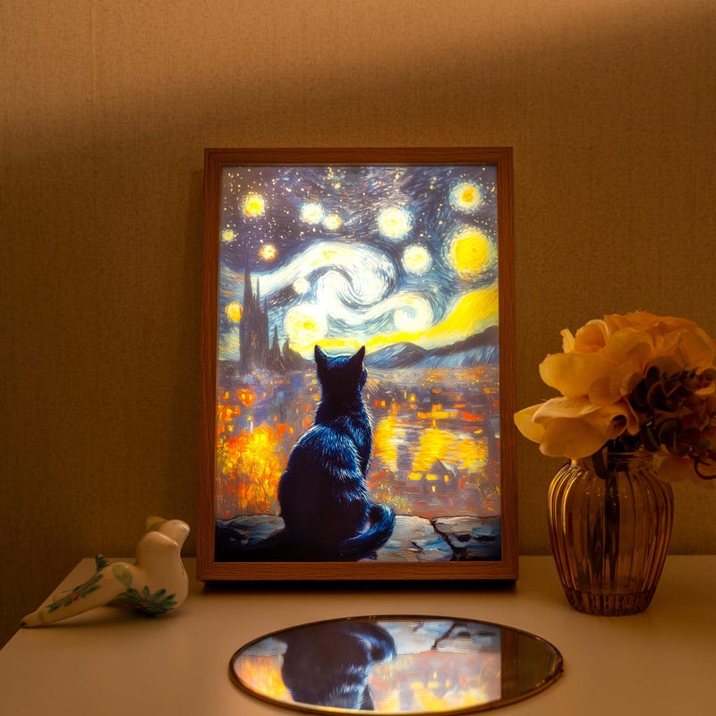 Led Lighted Paintings - Etsy