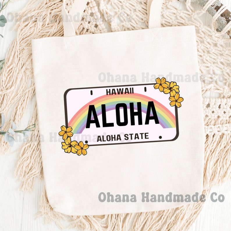 Blank Hawaiian License Plate PNG Beach Quote Ocean Quote PNG Coconut ...