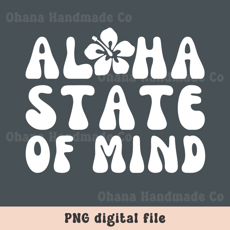 Aloha PNG Aloha State of Mind Beach PNG Tropical Hibiscus Hawaiian ...