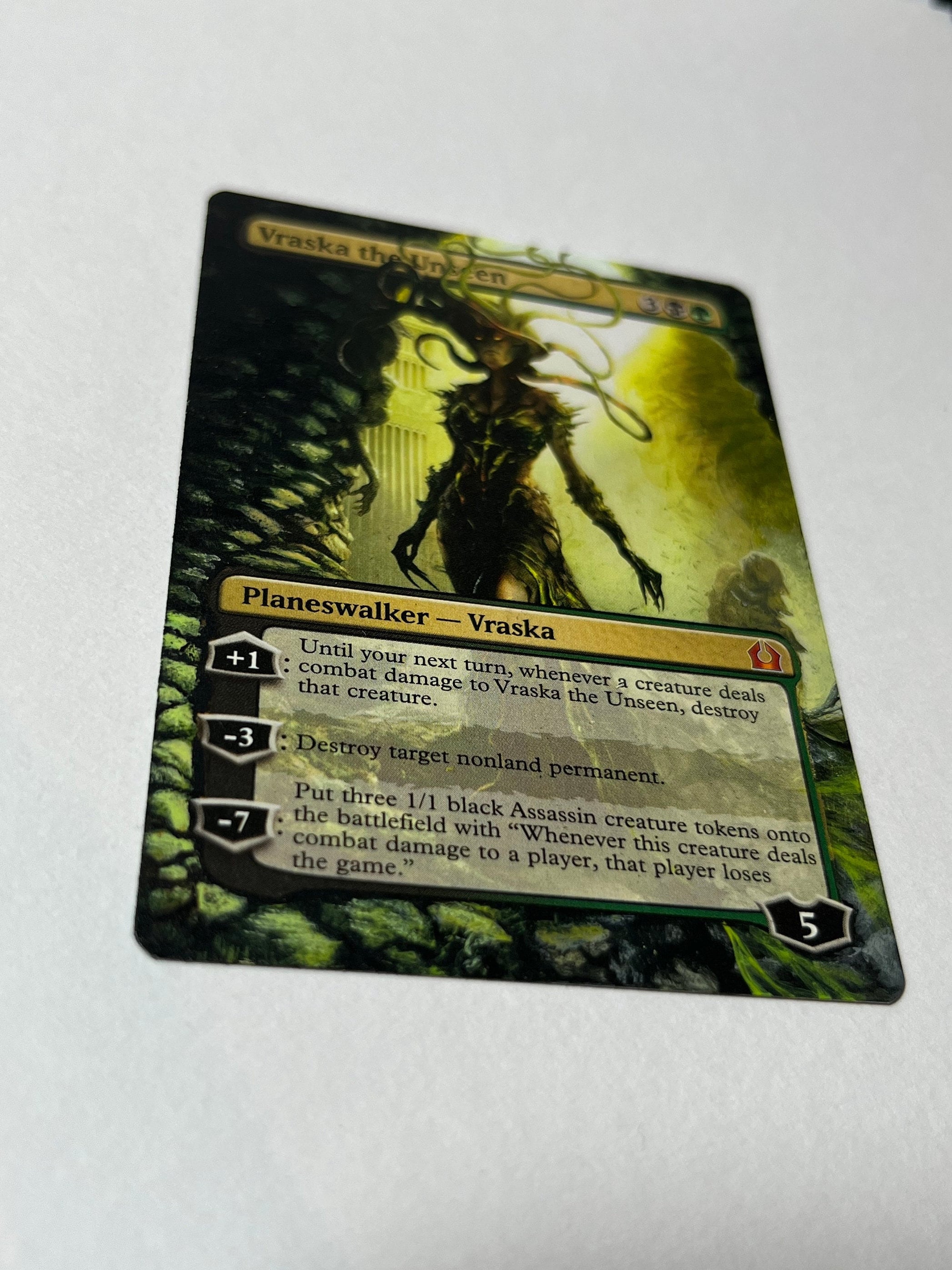 Vraska The Unseen Altered Art