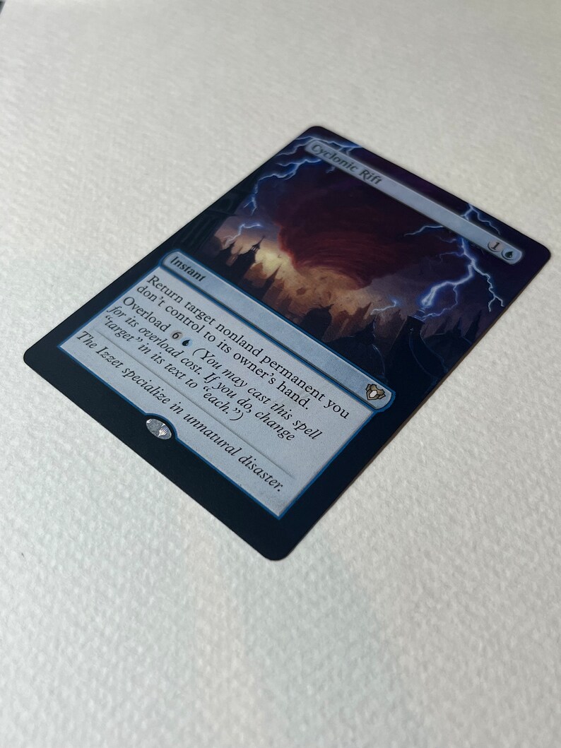 Cyclonic Rift Alter - MTG Card - Etsy